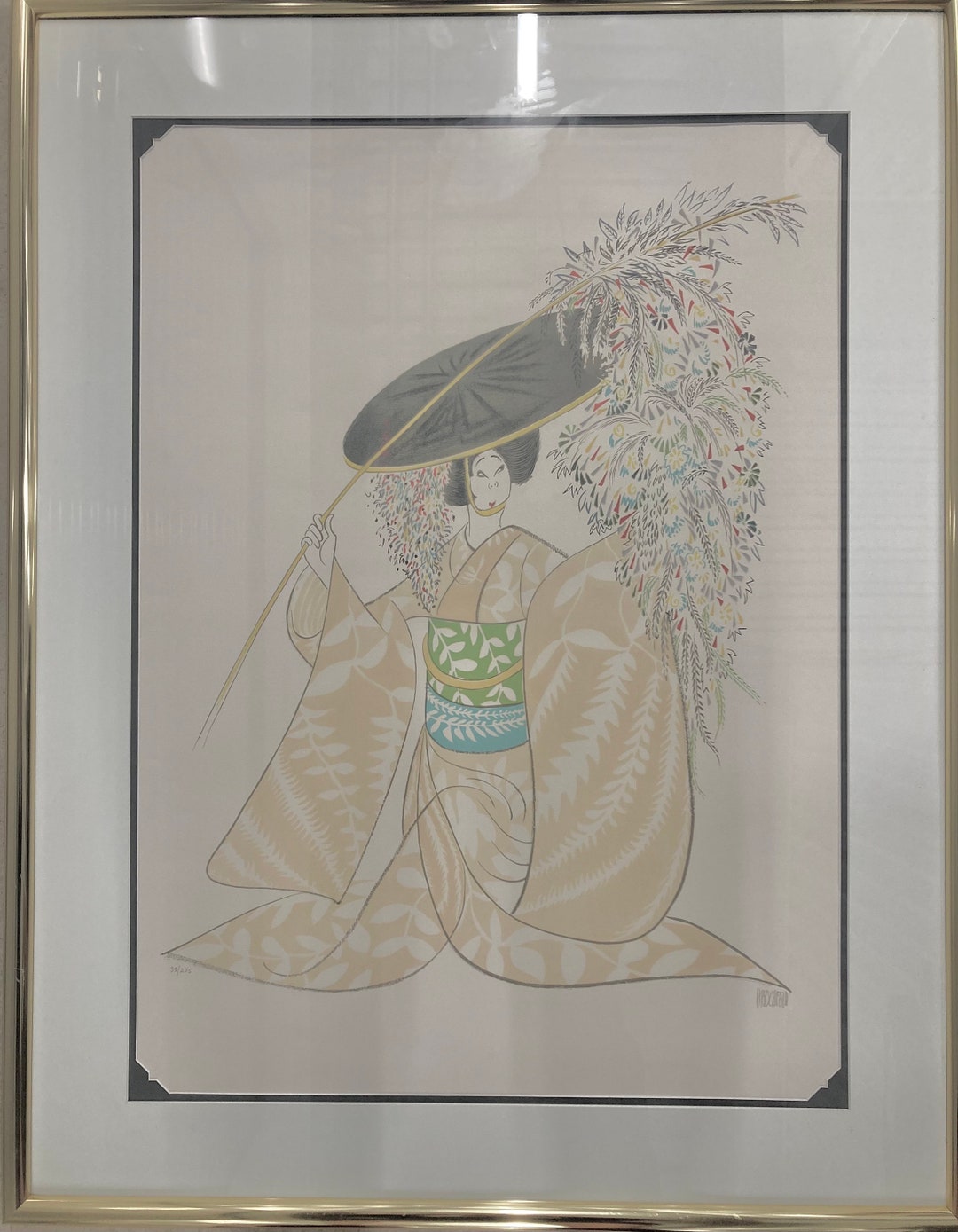 Albert Al Hirschfeld "fuji" Lithograph From 1976 Signed and Numbered - Etsy