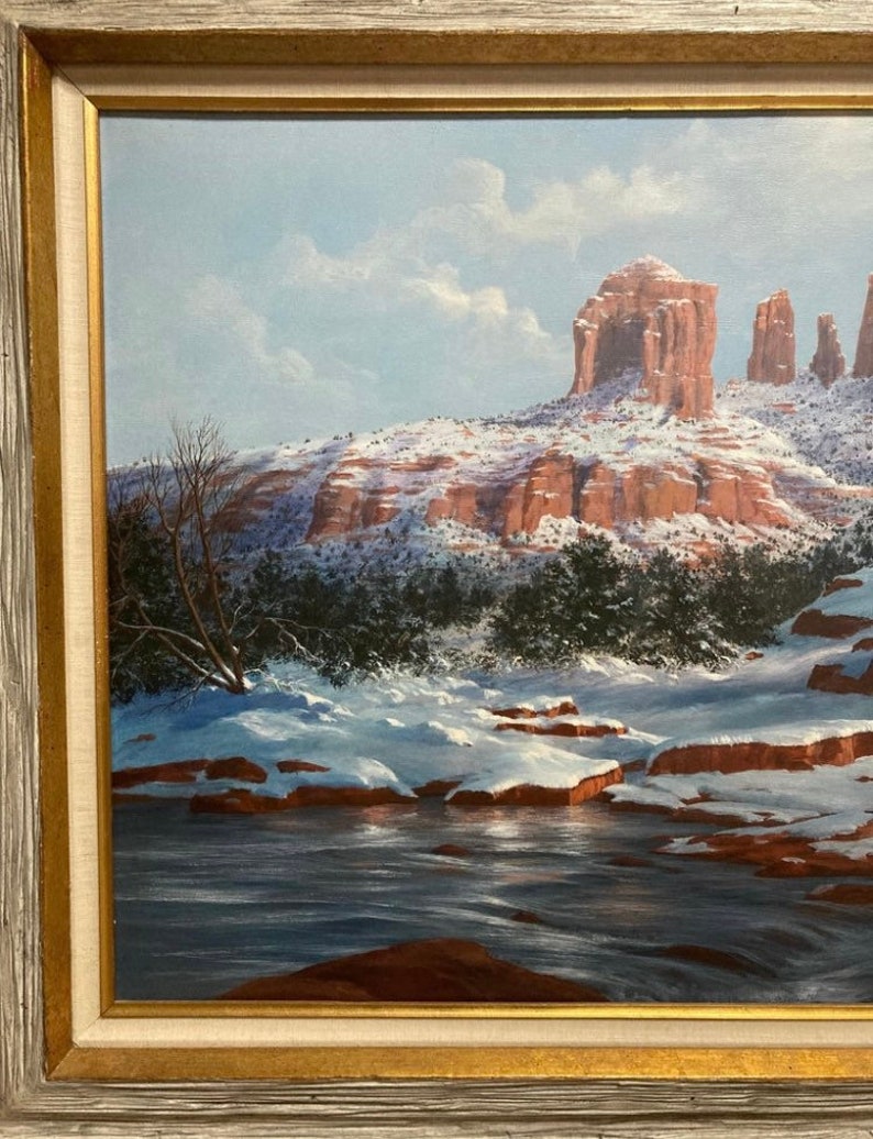 Ann Mcleod Original Oil Canvas “canyon” - Etsy