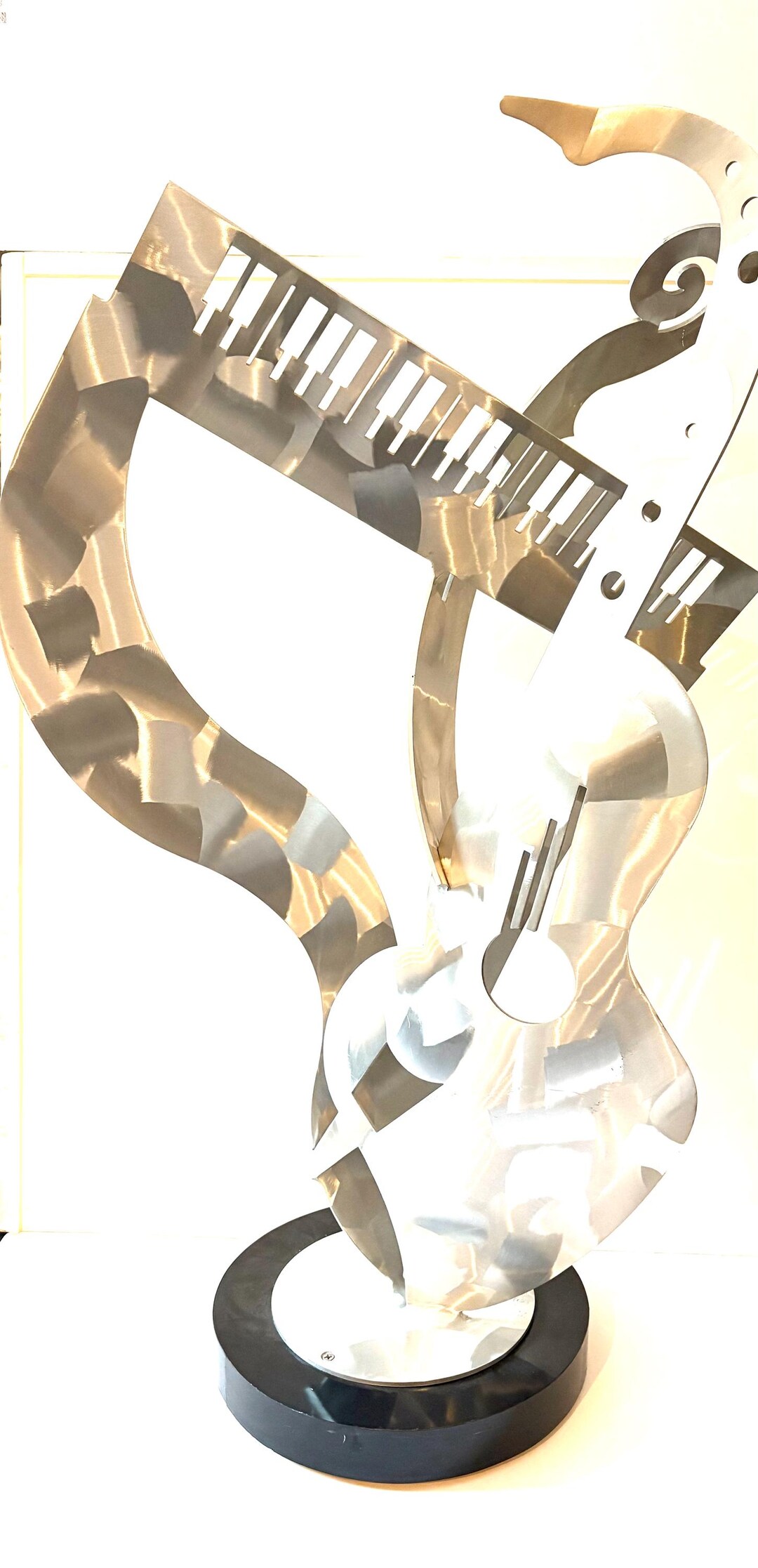 Niso Maman 2001 Sculpture Signed and Numbered “piano and Guitar” - Etsy