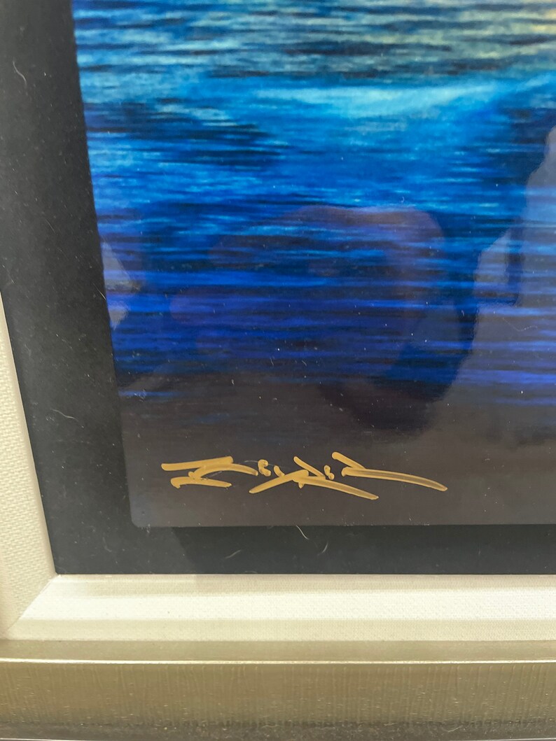 Matt Beyrer Caldograph Hand Signed & Numbered by Artist “dreamy Moon ...