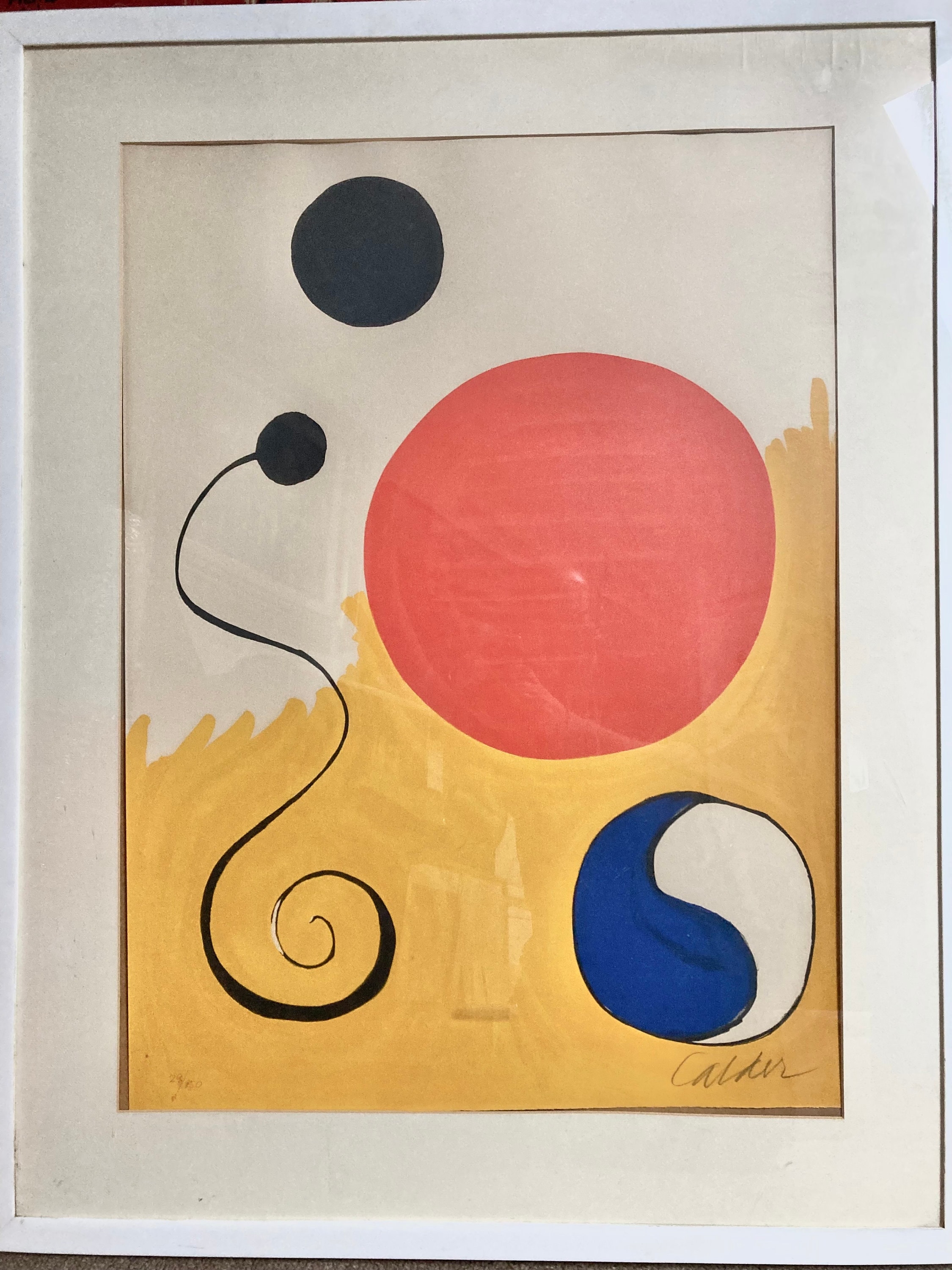 Alexander Calder Lithograph 1960s Signed and Numbered - Etsy