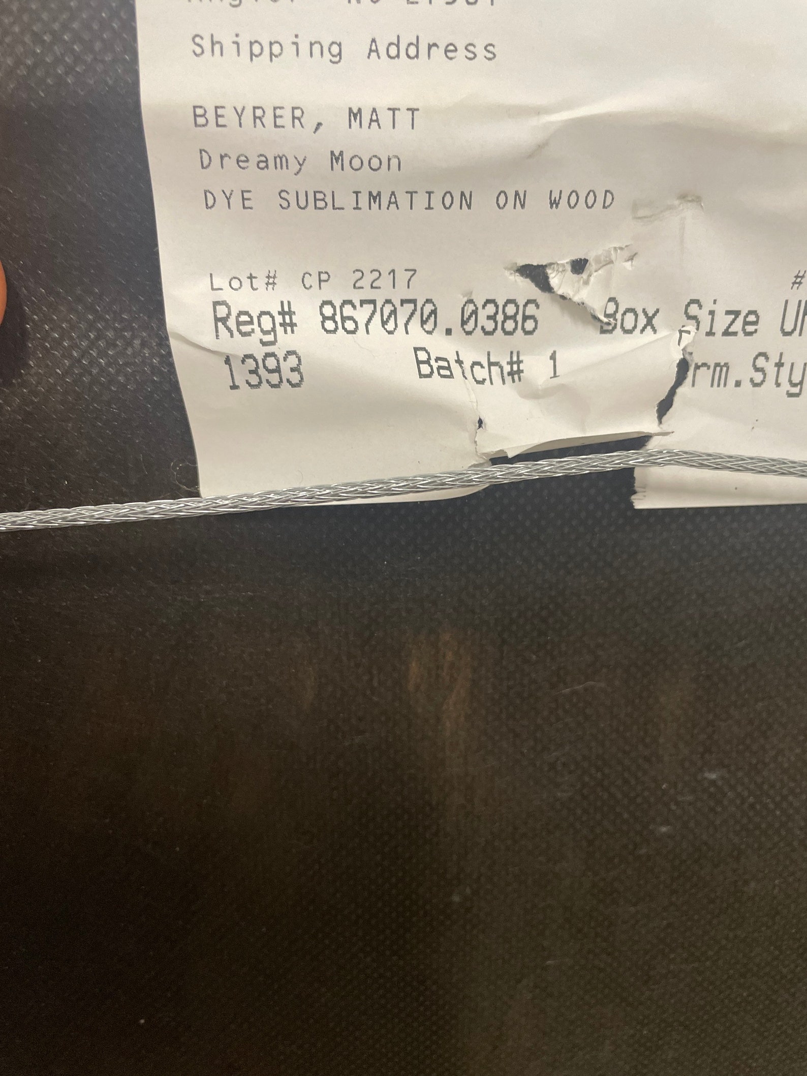 Matt Beyrer Caldograph Hand Signed & Numbered by Artist “dreamy Moon ...