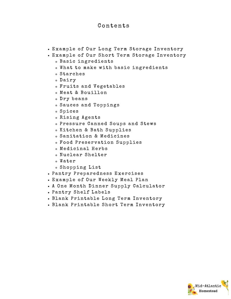 Pantry Storage Inventory Worksheets and Labels - Etsy