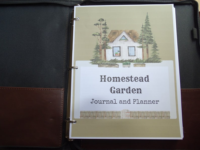 UNDATED All Season Homestead Garden Journal and Planner - Etsy