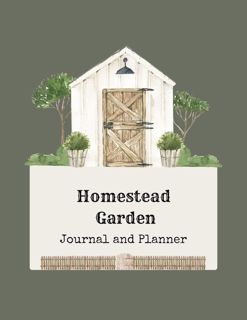 2026 Homestead Garden Journal and Planner (dated Version) - Etsy