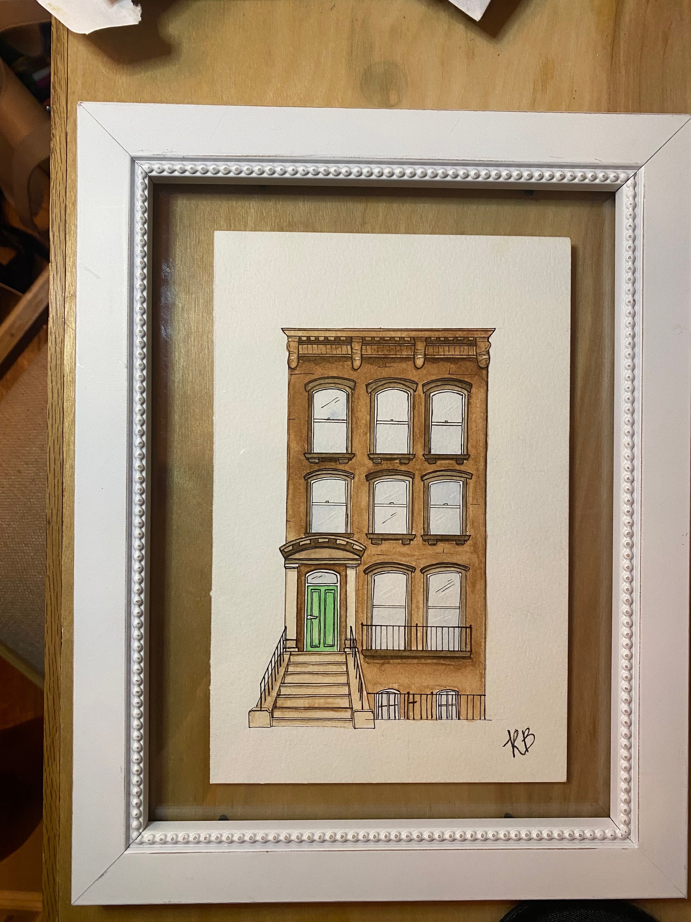 Custom Watercolor (buildings) - Etsy