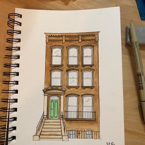 Custom Watercolor (buildings) - Etsy