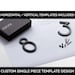 Copper House Numbers: 8 Inch Floating Metal Address Numbers - Etsy