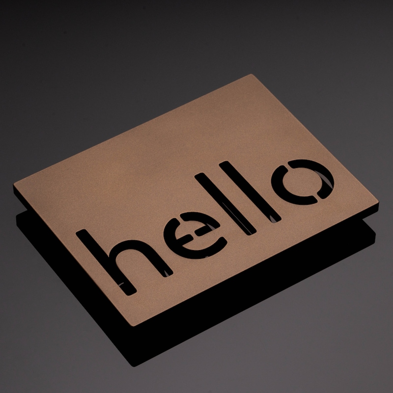 Hello Sign - Etsy