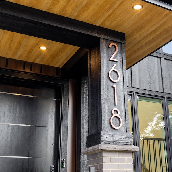 Backlit House Numbers - Etsy