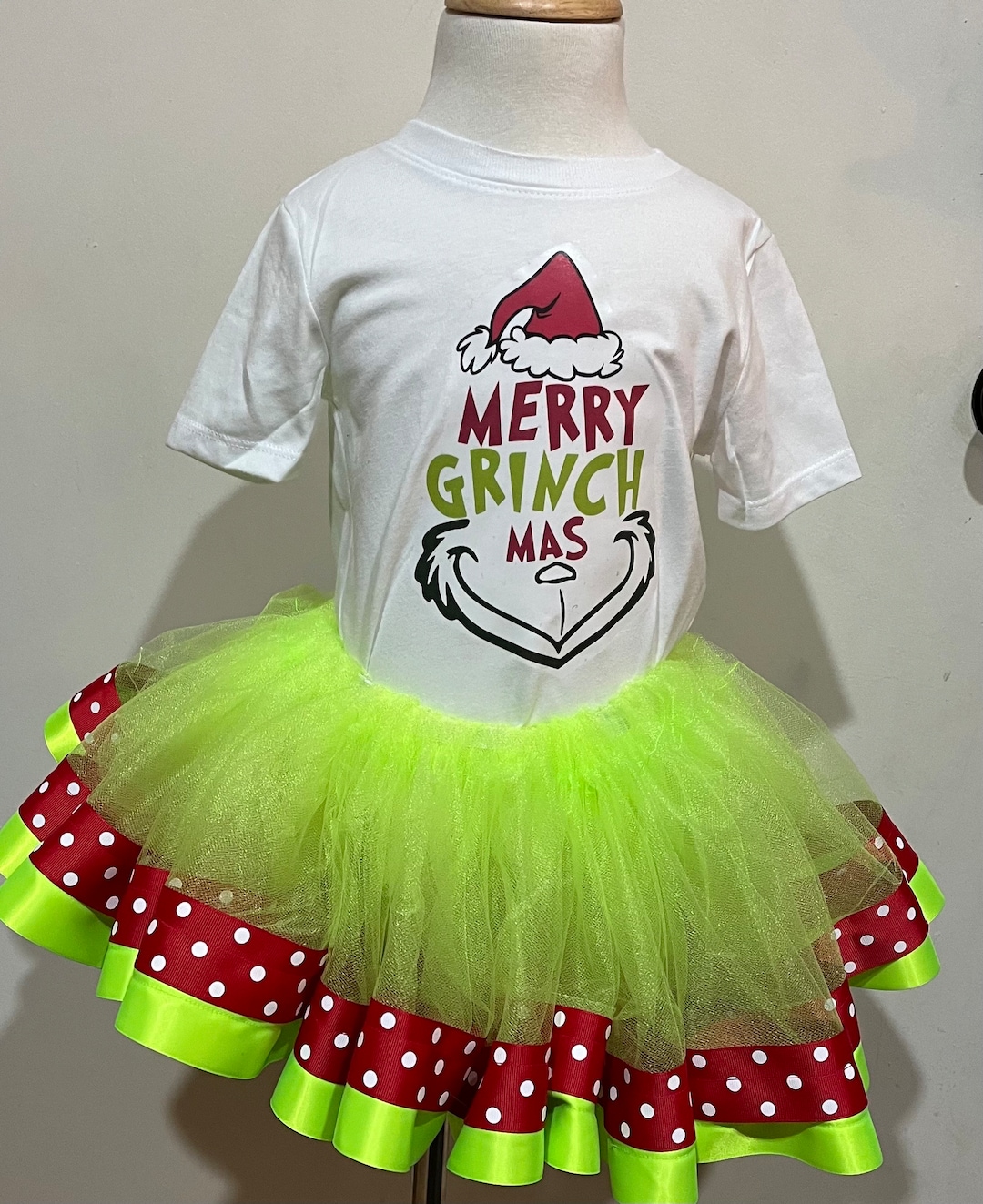 Grinch Tutu Set - Etsy