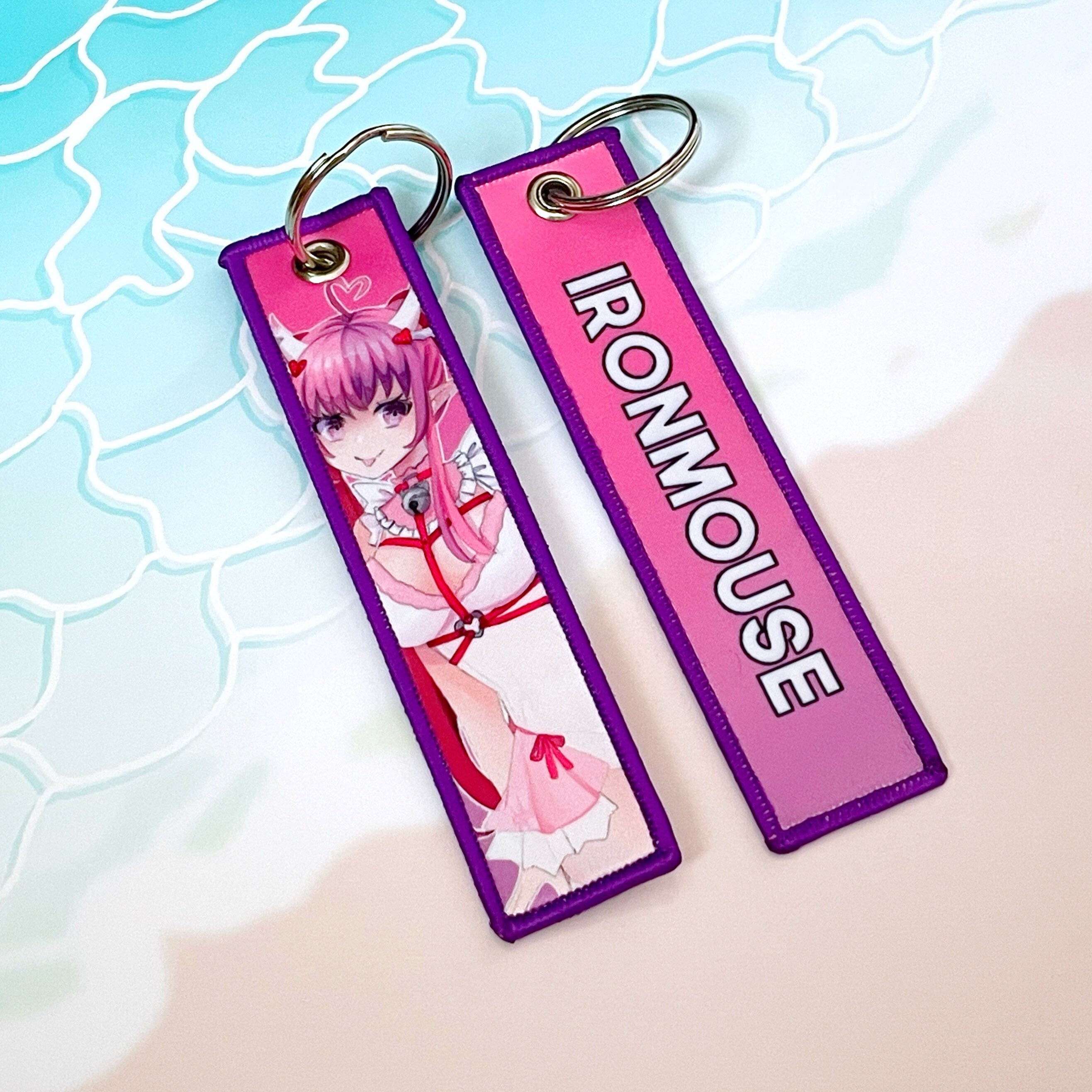 Anime Ironmouse Jet Tag Vshojo Vtuber Itasha Car Keychain - Etsy Australia
