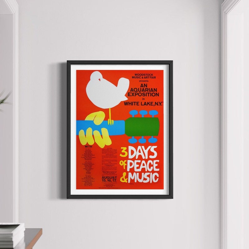 Woodstock Poster - Etsy