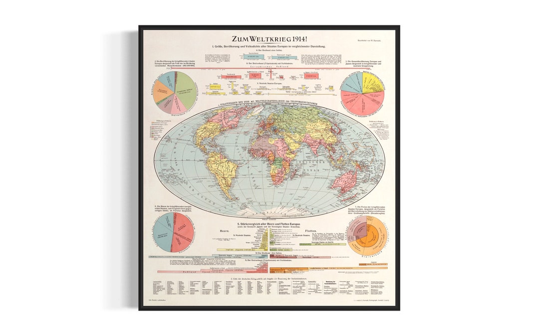 Maps Poster Wall Hanging | Vintage World Map Wall Art | Nautical Decor ...