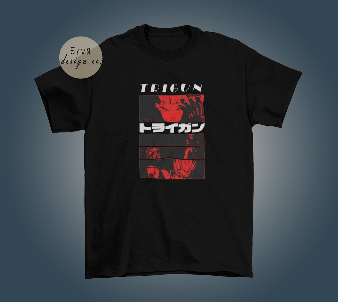 Trigun Shirt , Vash the Stampede Shirt , the Humanoid Typhoon Tee ...