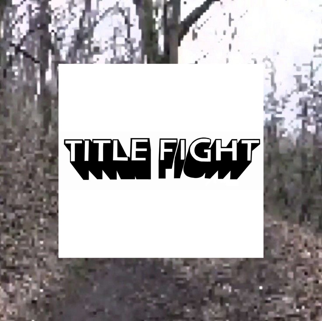 Title Fight Decal - Etsy