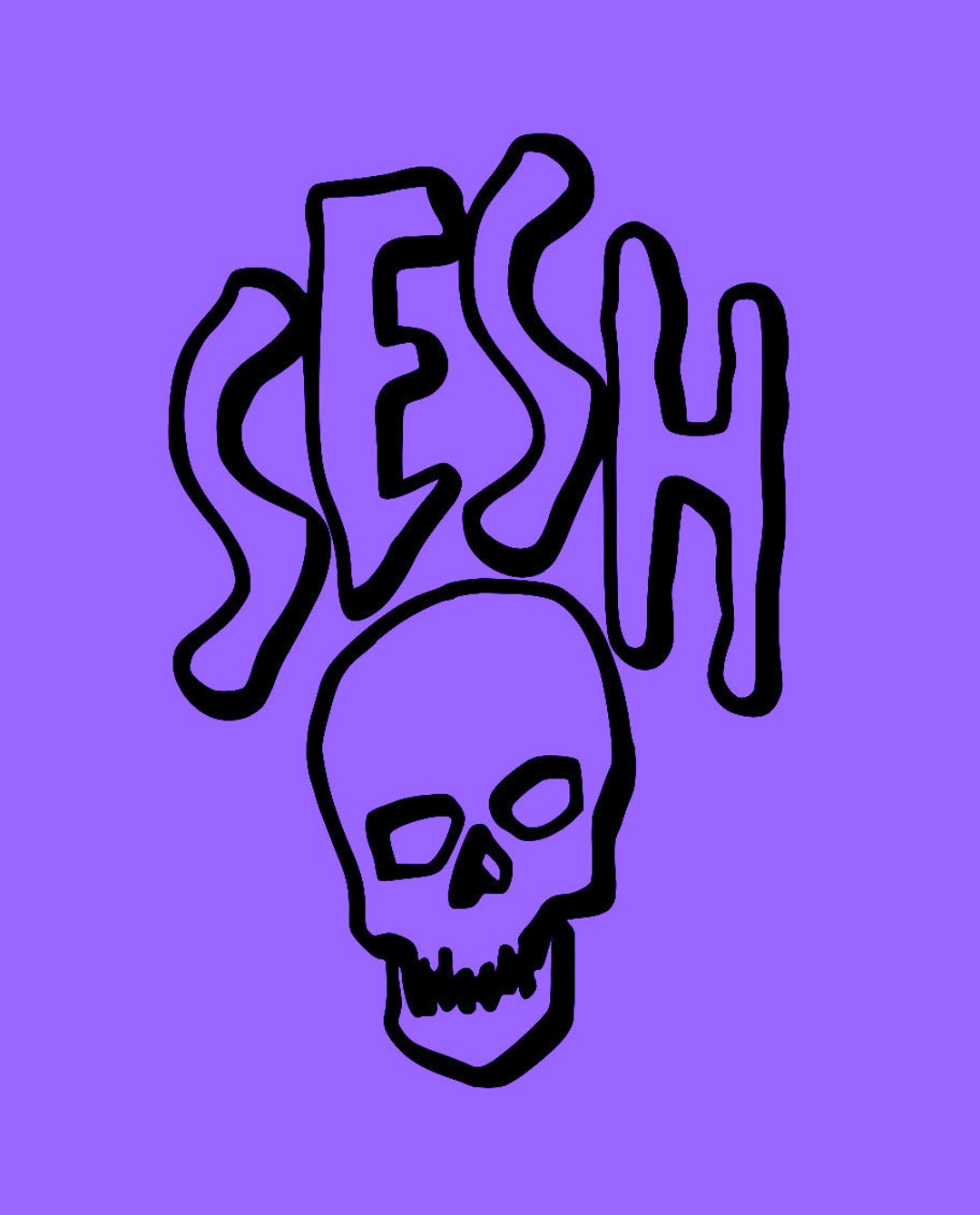 Sesh Bones Decal - Etsy
