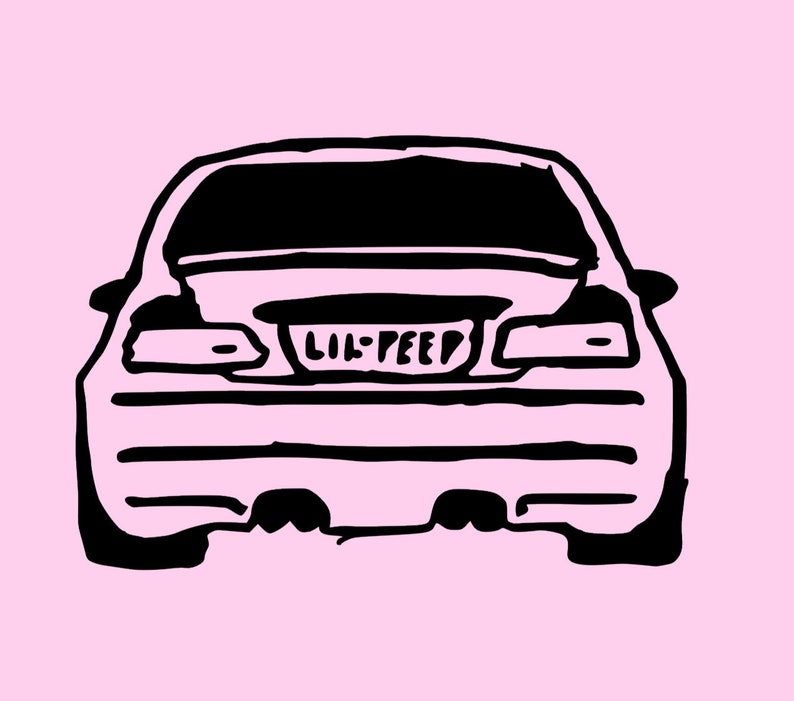 Lil Peep Beamer Boy Decal - Etsy