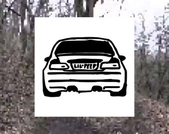 Lil Peep Ghost Boy Decal Lil Peep Car Decal Lil Peep Car Stickers Ghost ...