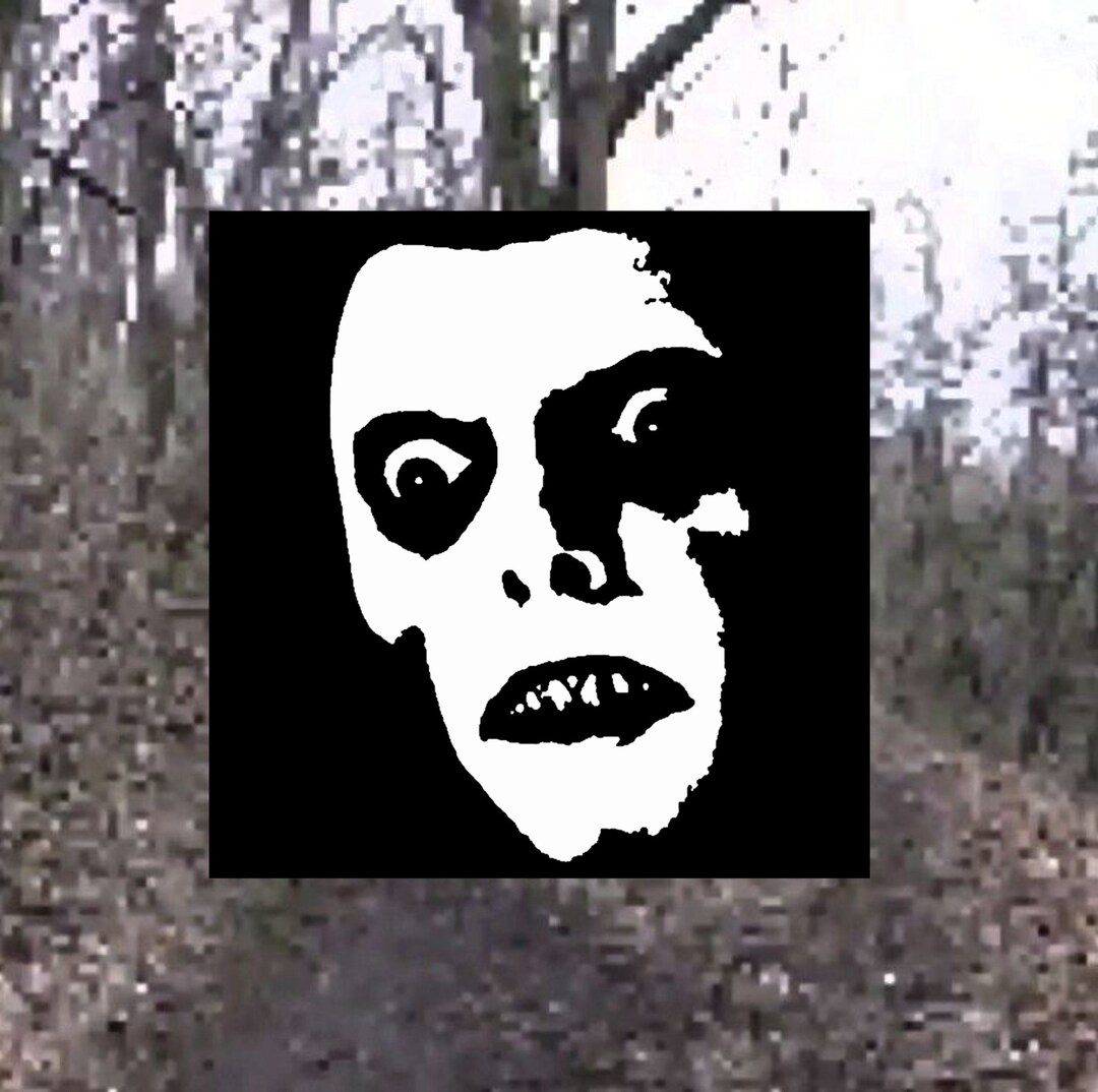 Exorcist Face Decal - Etsy