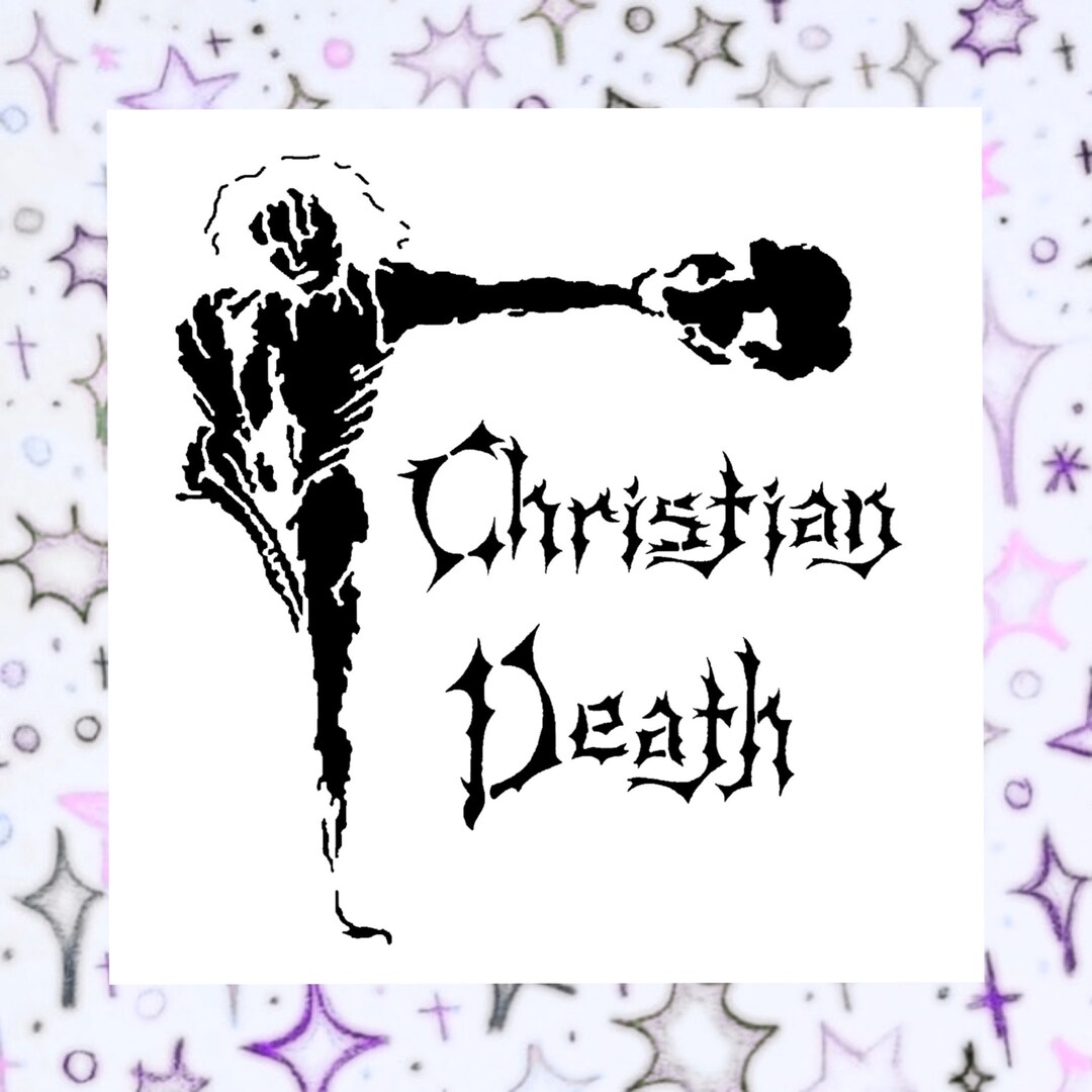 Christian Death Decal - Etsy