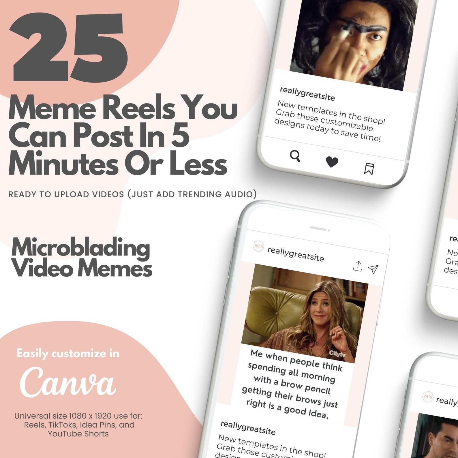 25 Meme Instagram Reels & Story Templates for Microblading ...