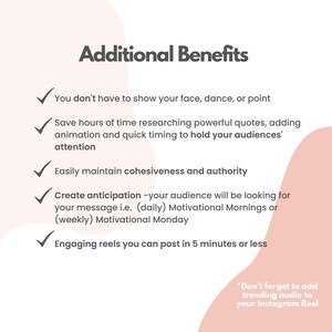 50 Motivational Reels | Canva Reels Templates | Productivity Quotes ...