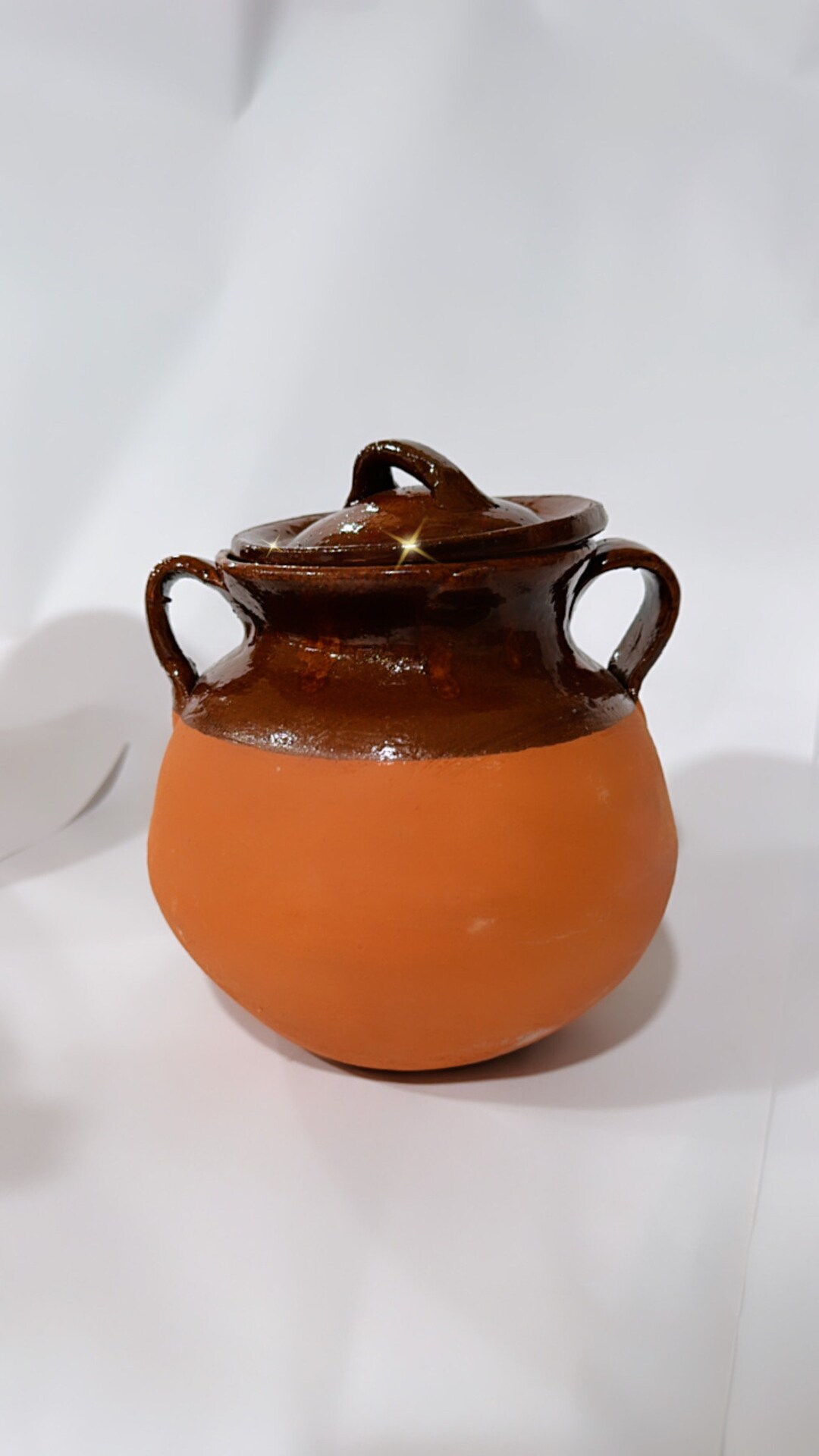 Olla Frijolera De Barro Vidriado 1 Litro - Etsy