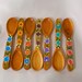Wood Spoons Handmade in Chiapas Hand Painted Spoons - Etsy