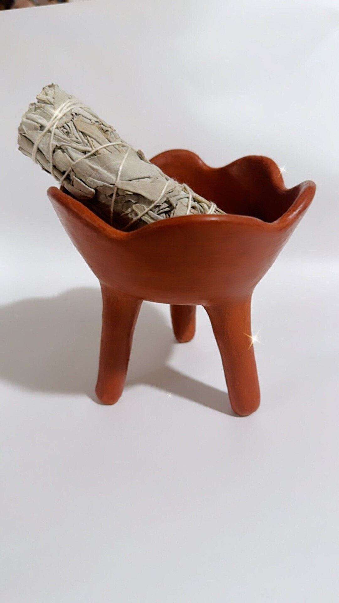 Copalero De Barro Rojo De Oaxaca Sage Burner Copal Burner - Etsy