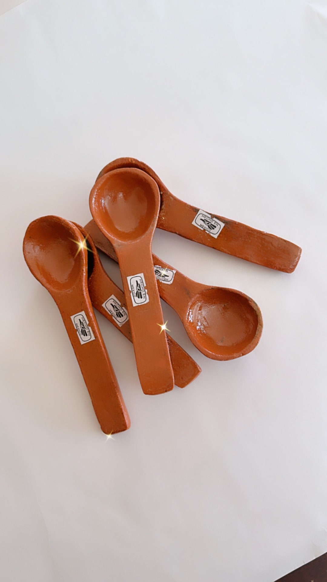 Cucharas De Barro Clay Spoons - Etsy