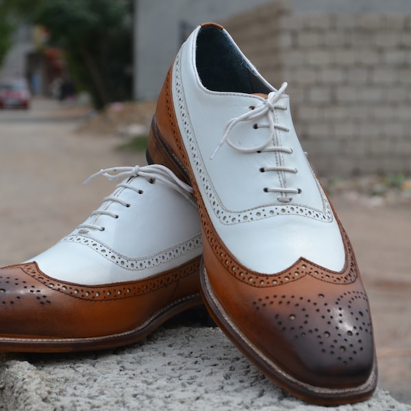 Wing Tip Oxfords - Etsy