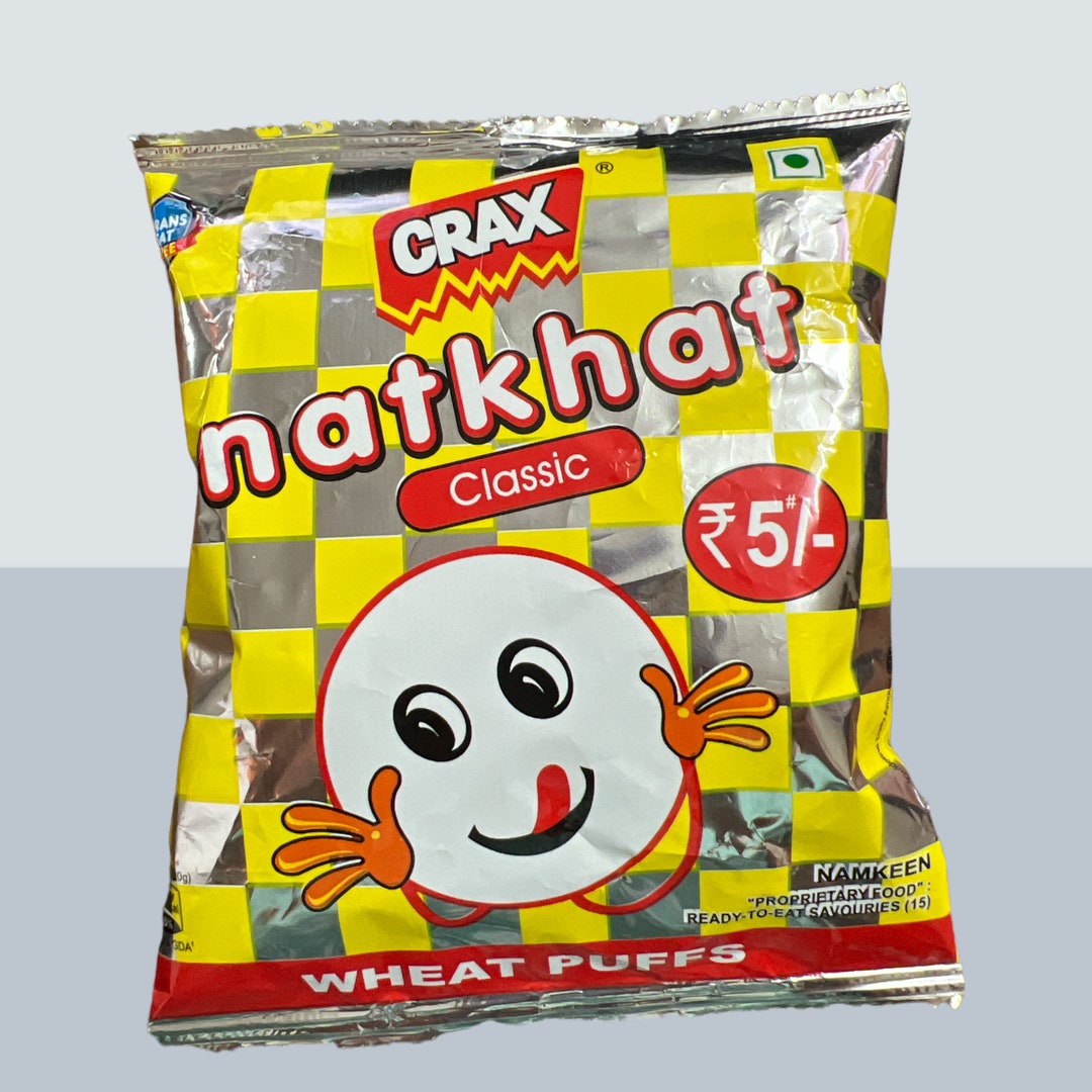 Buy CRAX Natkhat Classic Wheat Puffs Online in India - Etsy