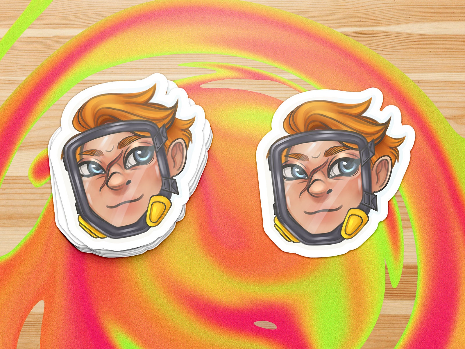 R6 Finka Die-cut Sticker, Gaming, FPS, Sticker, Siege, Cute, Gamer ...