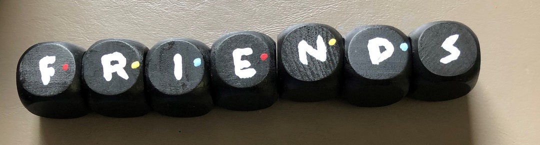 Friends Decorative Dice - Etsy