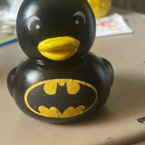 Batman Rubber Duck - Etsy