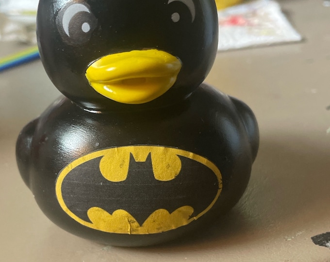 Batman Rubber Duck - Etsy