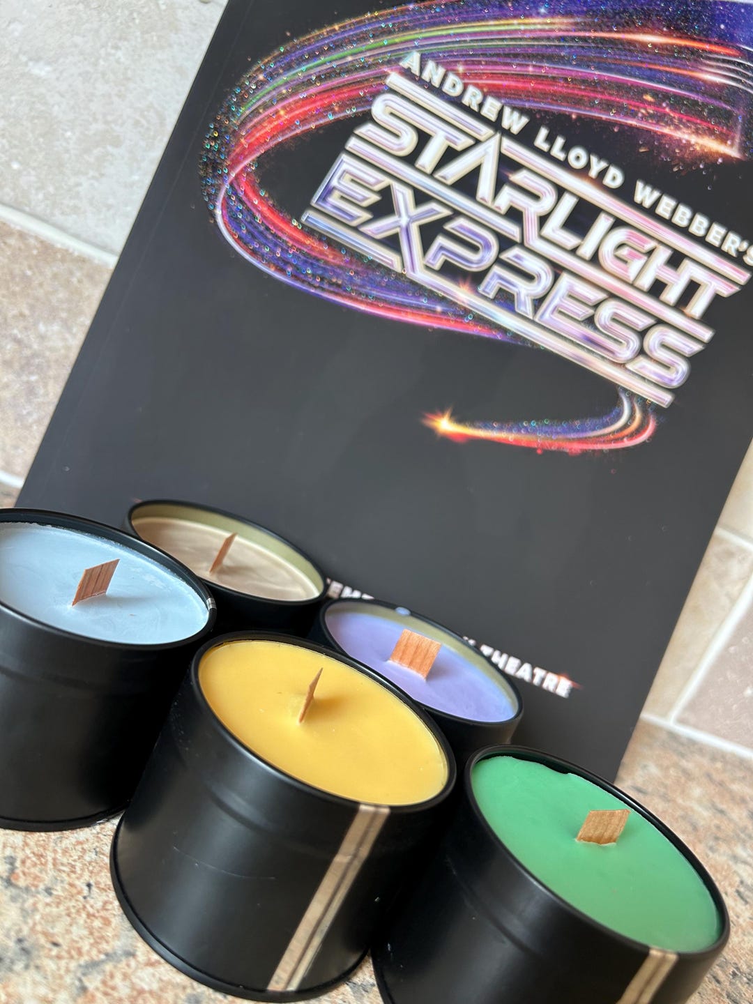 Musical Inspired Candles: ‘starlight Express’ - Etsy UK
