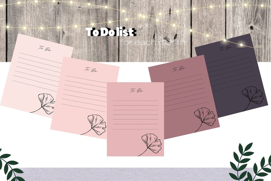 Planner Printable, Pink Productivity Planner, Daily Schedule, Month ...