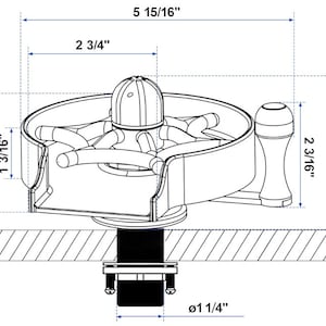 Glass Rinser Water Ramp Delta, HGN, JHVA, POKIM - Free Domestic ...