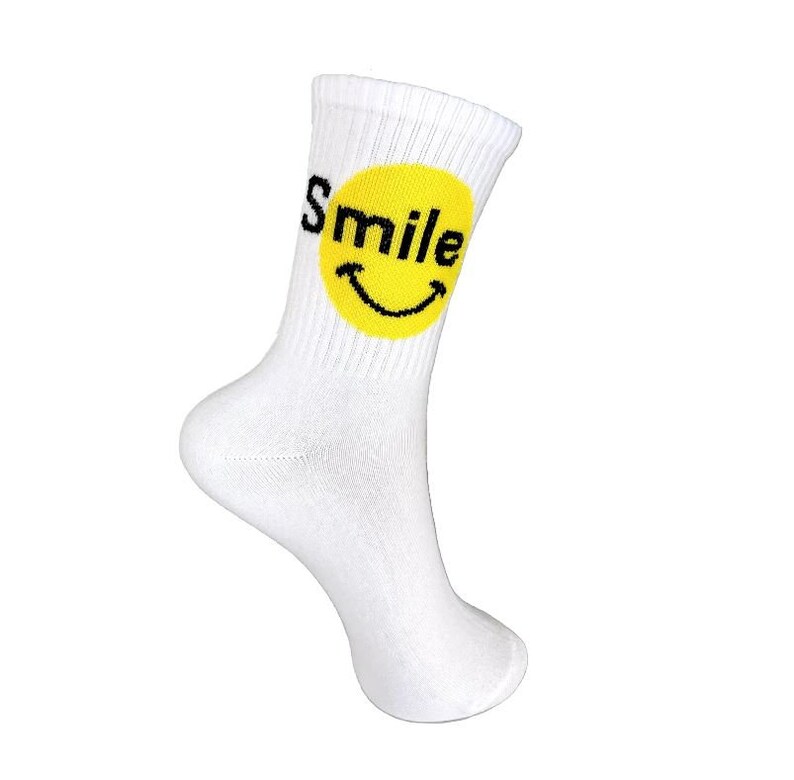 Finish Your Outfit With Smiley Face Socks | Funny Socks | Smiley Yellow ...