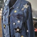 STARS Embellished Denim Jacket - Etsy
