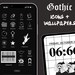 Gothic Woman App Icon Set: Kawaii Phone Theme and Widgets(ios/android ...