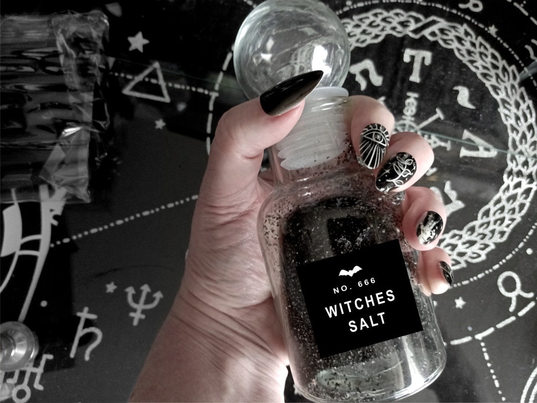 Gothic Spice Labels Approx 1,000 Labels Editable Template for Witches ...