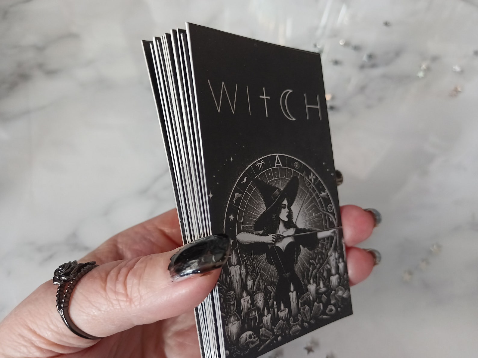 DIY Gothic Zodiac Oracle Cards and Planner Cards Tutorial / Class ...