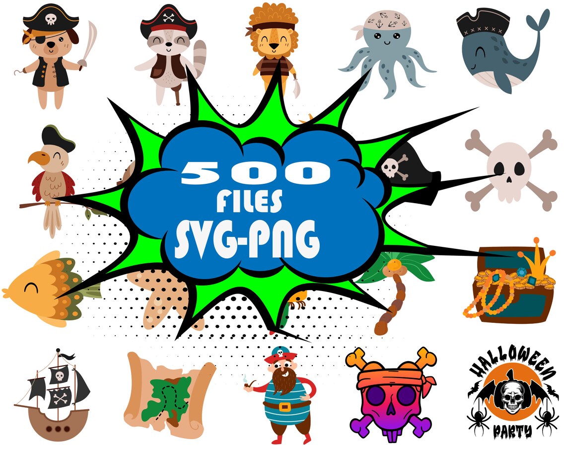 Pirate Svg, Pirate Svg Bundle, Layered Svg Pirate, Pirate Flag Svg ...