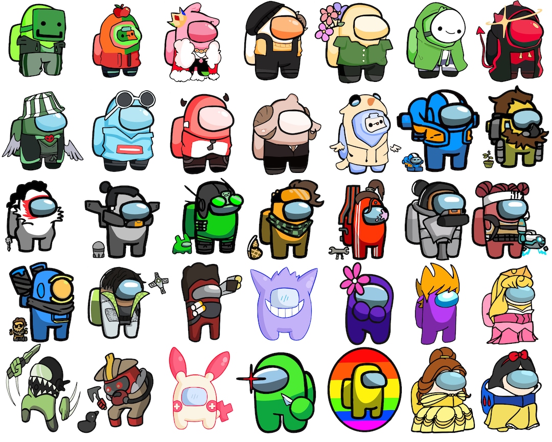 Among Us Svg File Among Layered Svg Among Cricut File Among - Etsy Hong ...