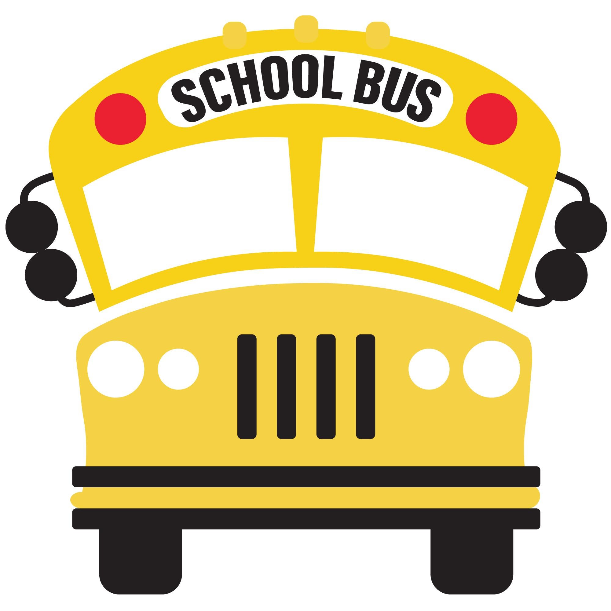 School Bus SVG, PNG Clipart, Teacher & Birthday Designs (digital ...