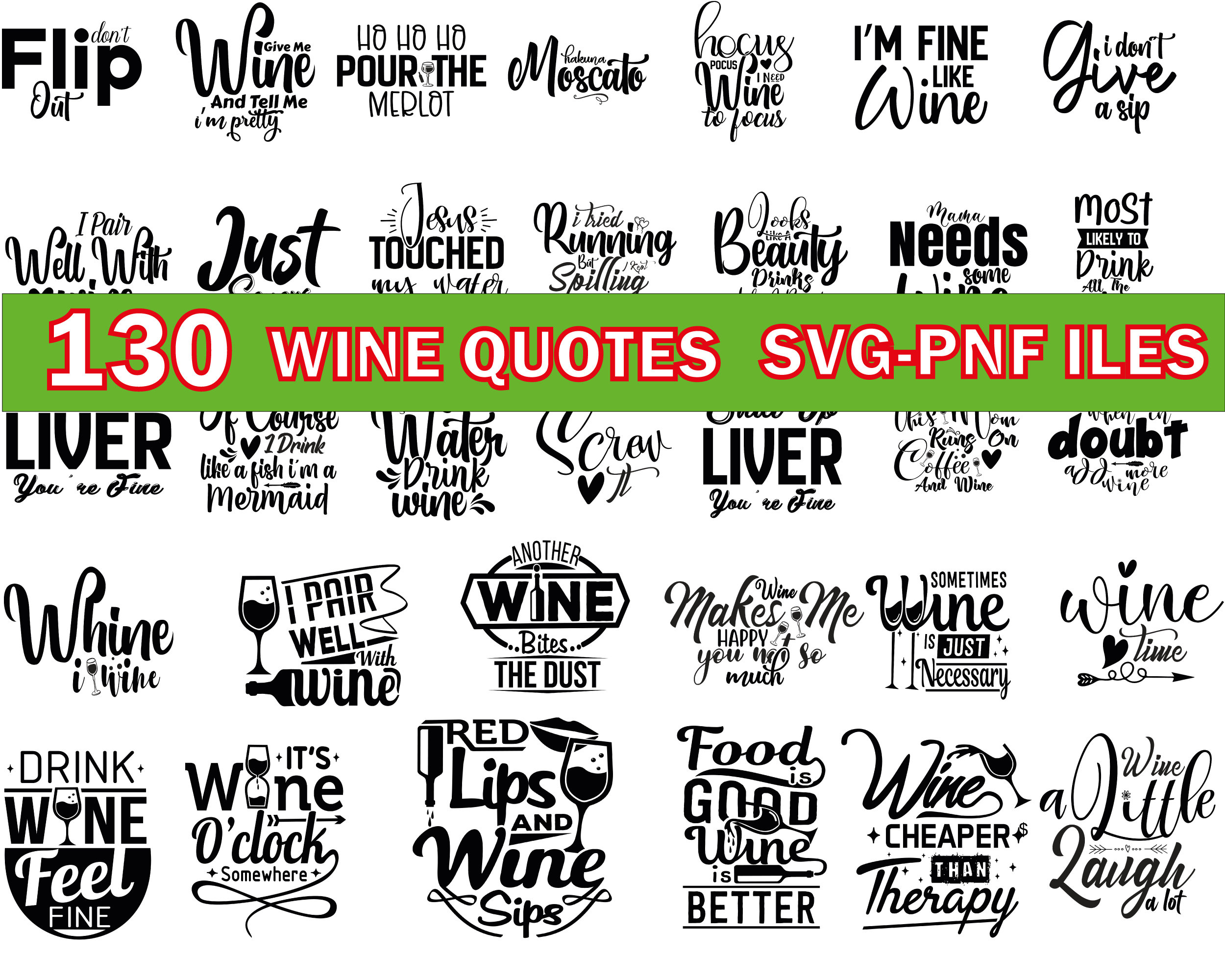 Wine Quotes SVG Bundle Wine Quotes Svg Files Wine SVG Files - Etsy Canada