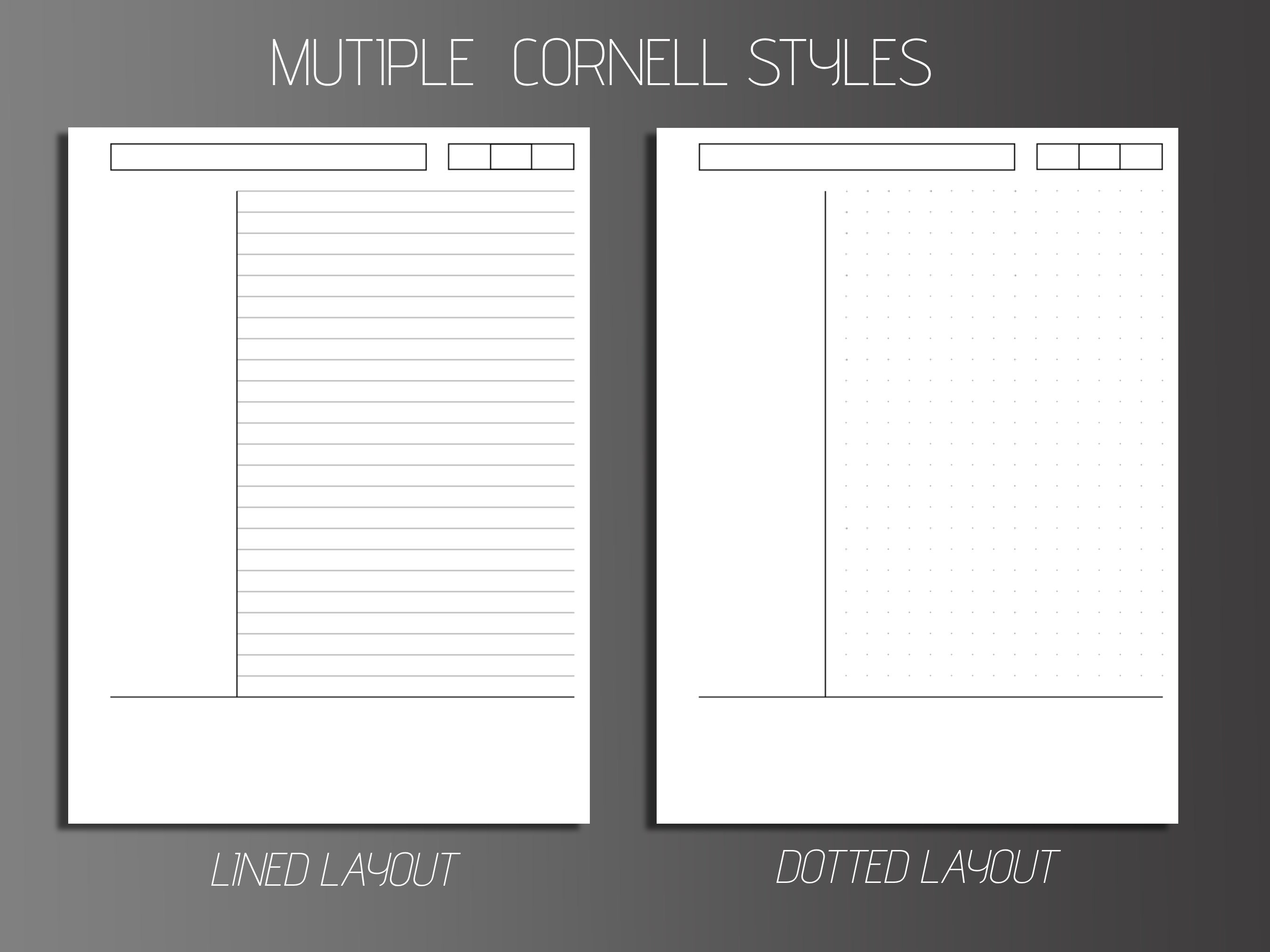 Minimalist Remarkable 2 Template | Best Cornell Notes | Digital ...